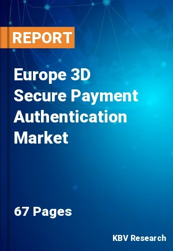 3D Secure Payment Authentication Market Size & Share to 2028